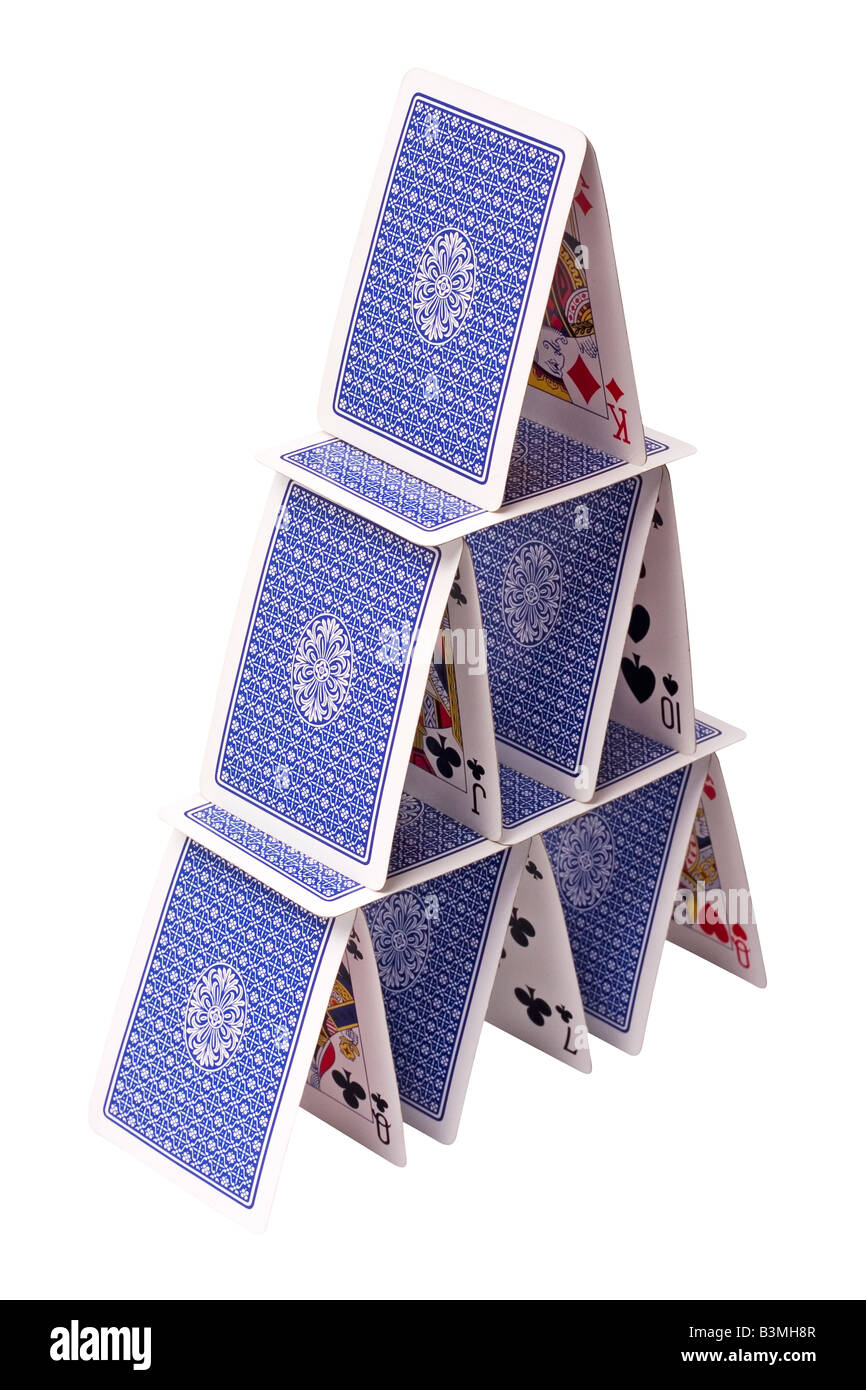 Simple House Of Playing Cards