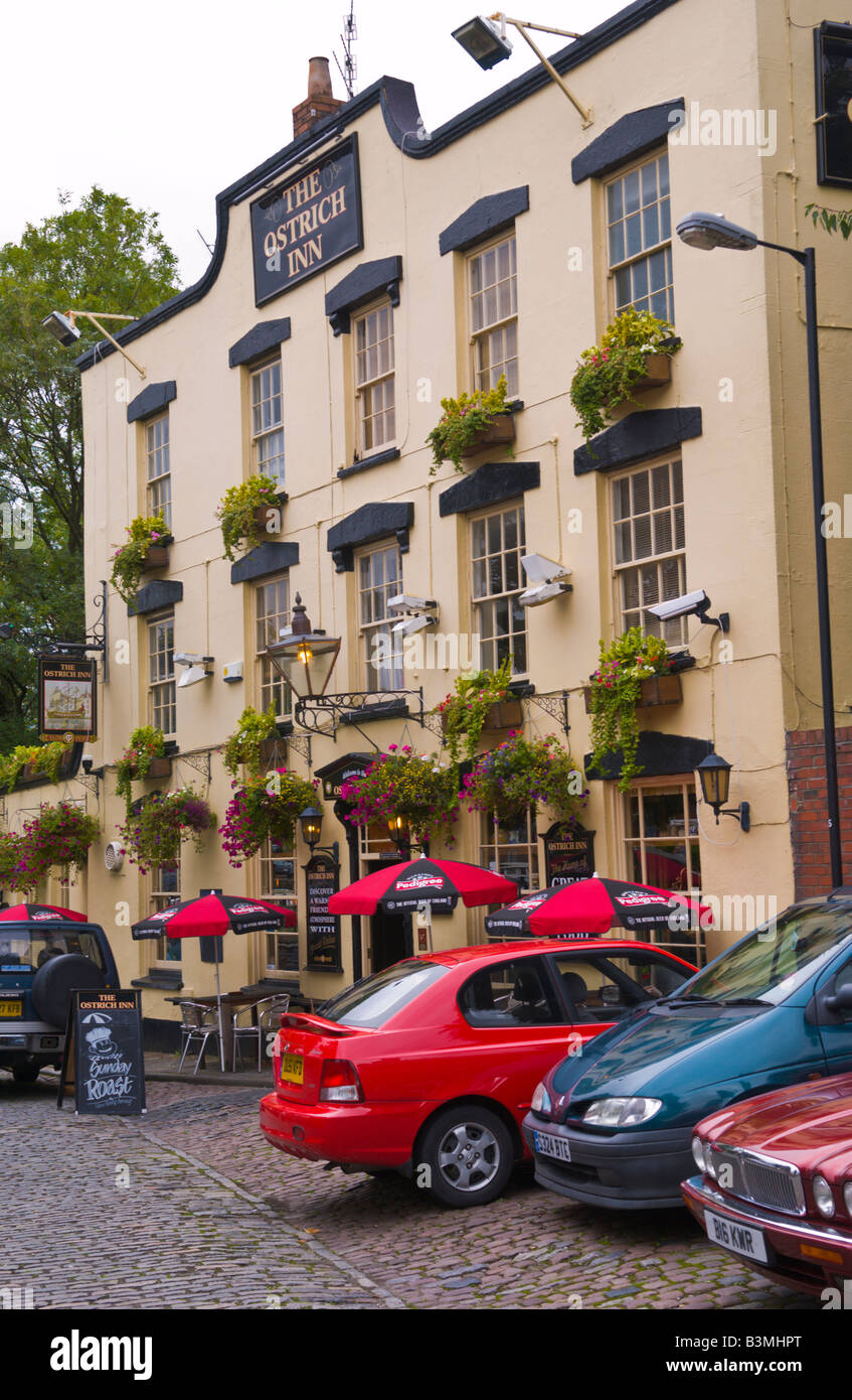 Exterior of The Ostrich Inn Bathurst Basin Bristol England UK Stock ...