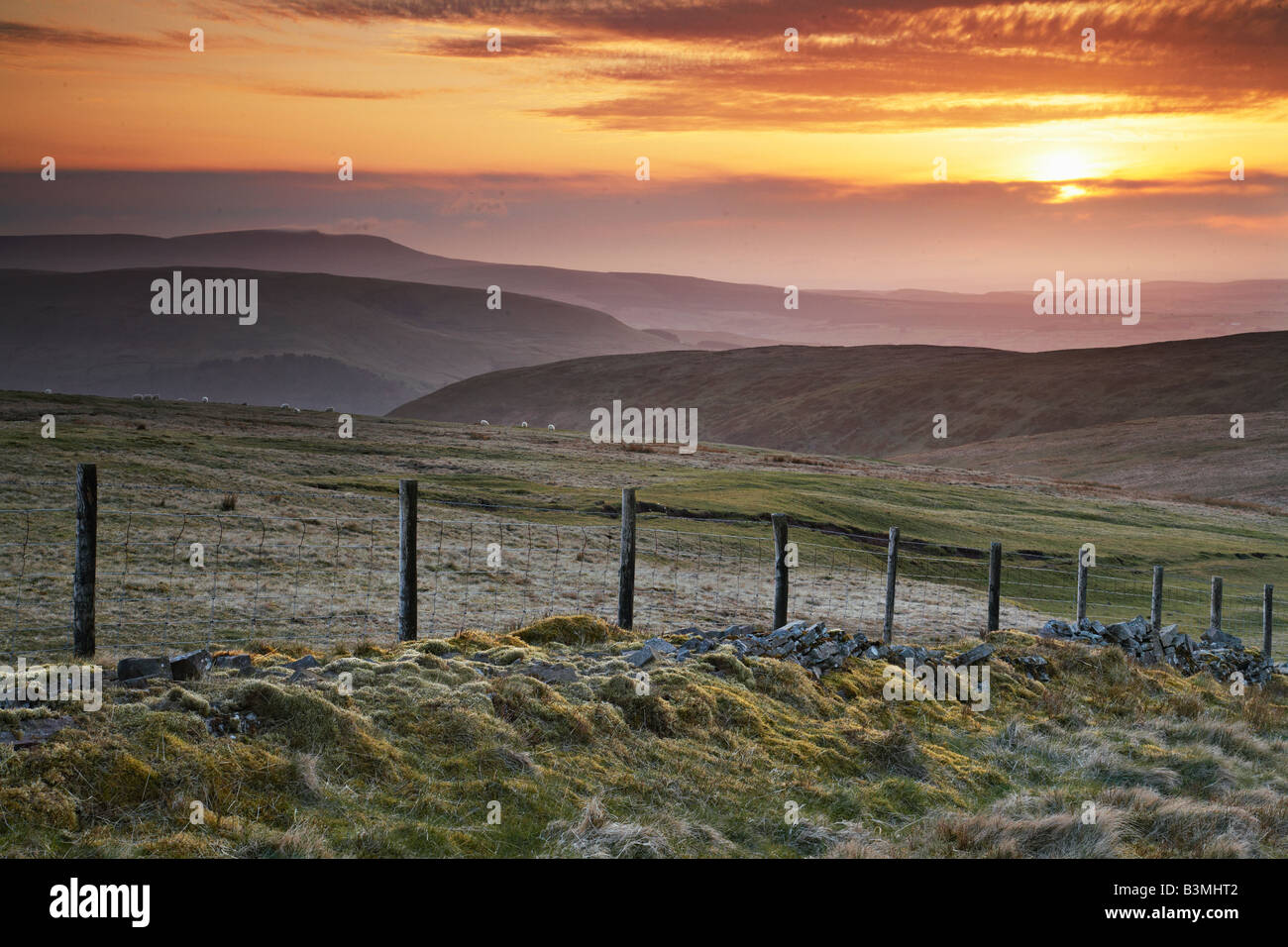 Black Mountain and Fforest Fawr from the top of Craig Cerrig gleisiad ...