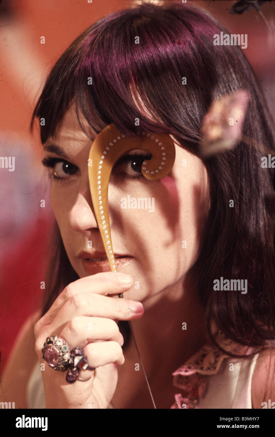 FLOWER POWER style at a gathering in San Francisco in 1967 Stock Photo ...