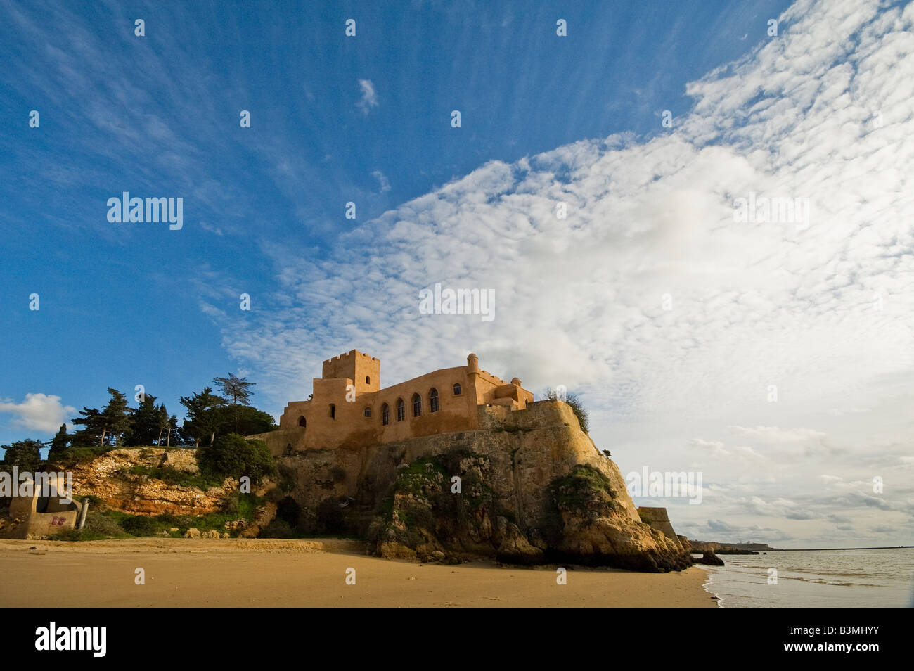Ferragudo Castle detail, Ferragudo Stock Photo - Alamy