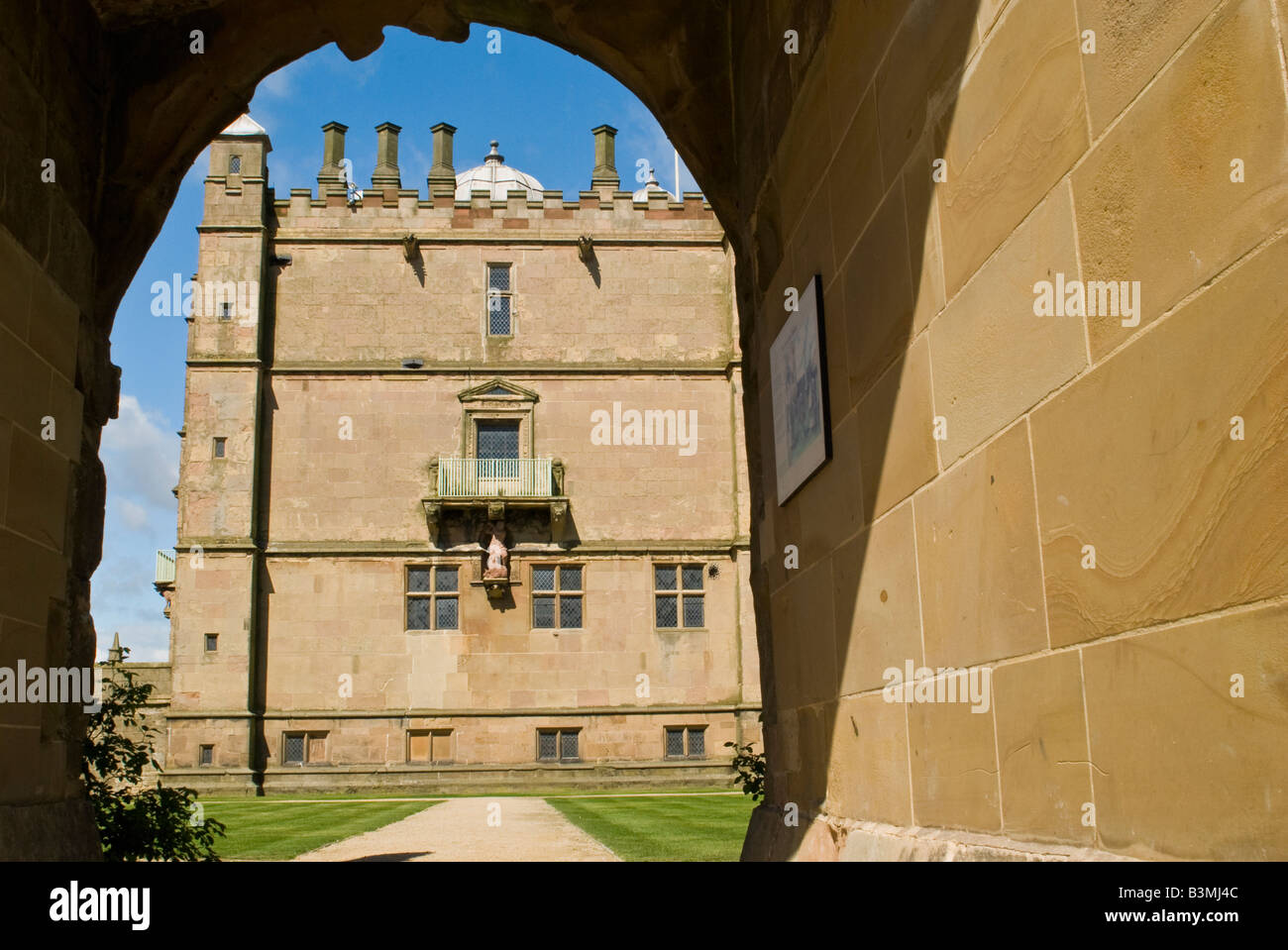 Bolsover castle garden hi-res stock photography and images - Alamy
