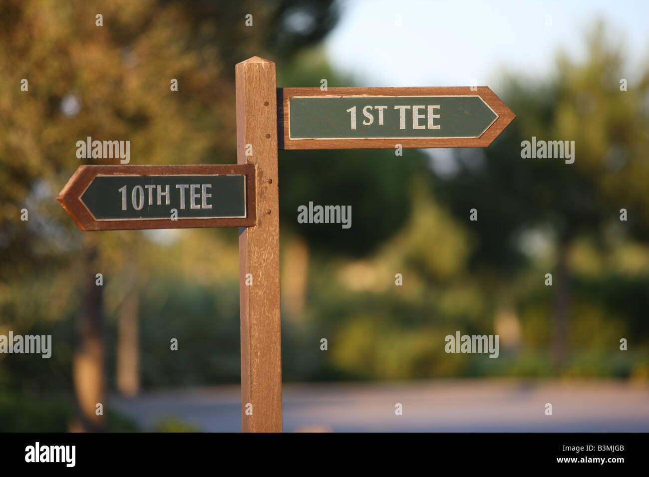 1st tee hi-res stock photography and images - Alamy