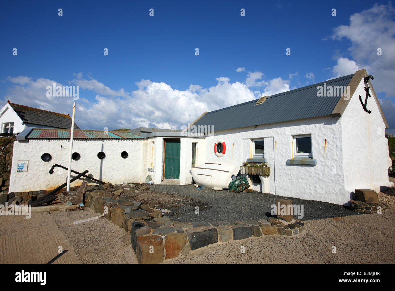 Boat house in Ulster Stock Photo - Alamy