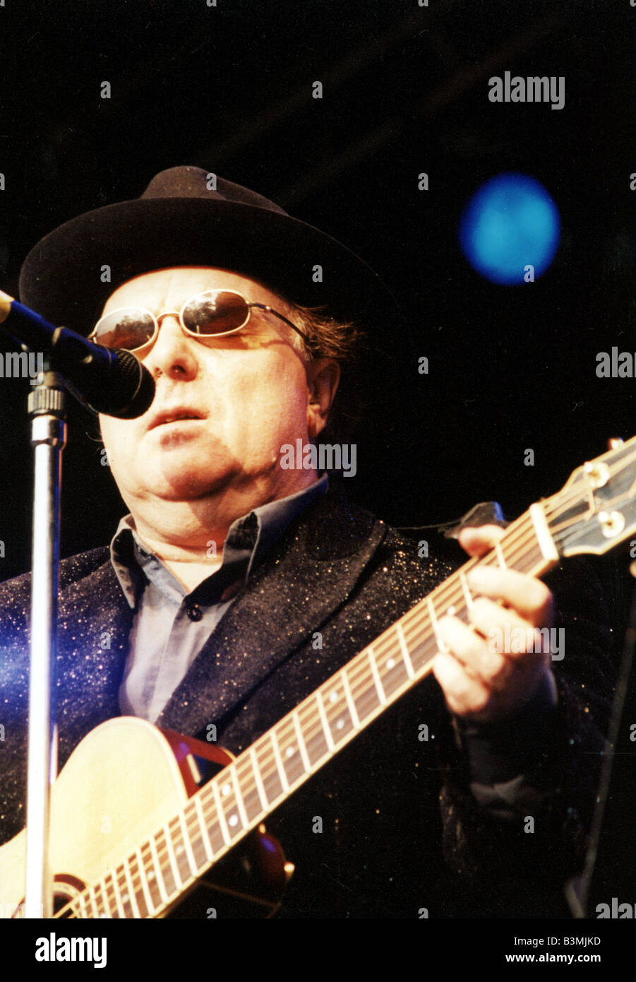 VAN MORRISON Irish rock musician in 2001. Photo Mark Mawston Stock ...
