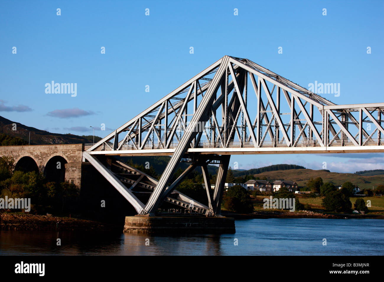 Connel Bridge over Loch Etive Stock Photo - Alamy