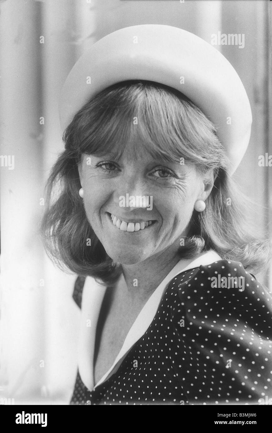 Anne Robinson TV presenter 1986 Stock Photo - Alamy