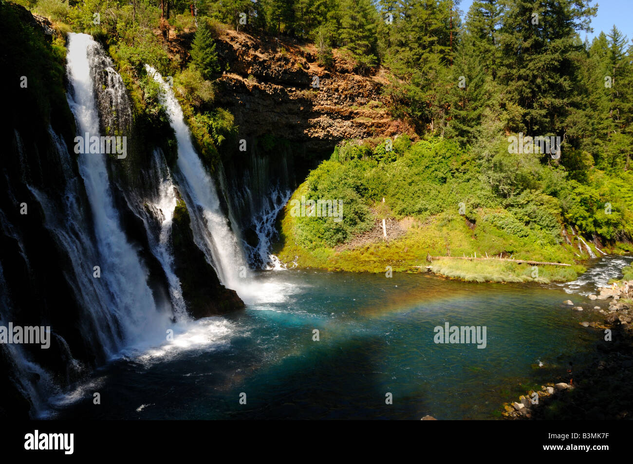 McArthur-Burney Falls Memorial State Park, California, USA Stock Photo ...