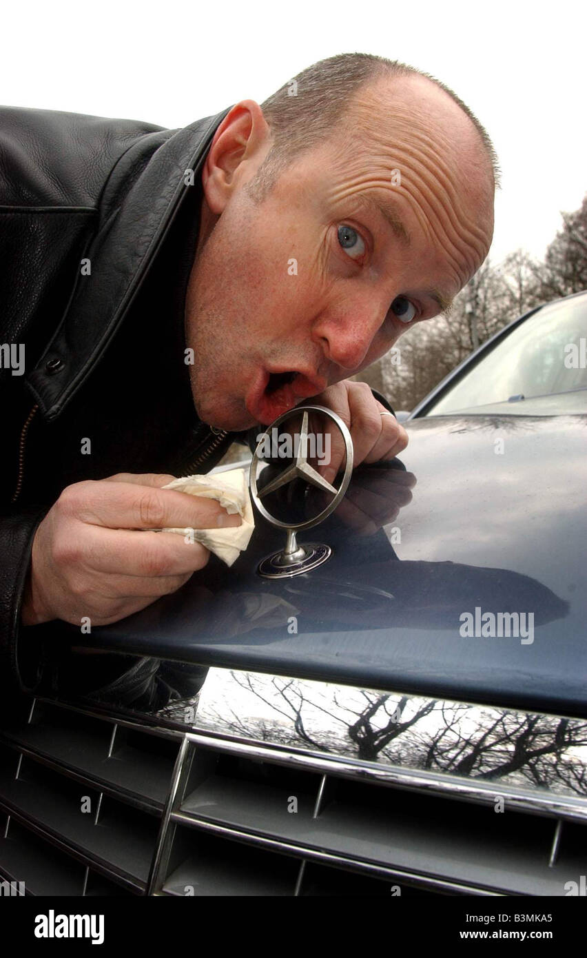 Fred MacAulay motoring feature March 2004 Comedian Fred MacAulay with ...