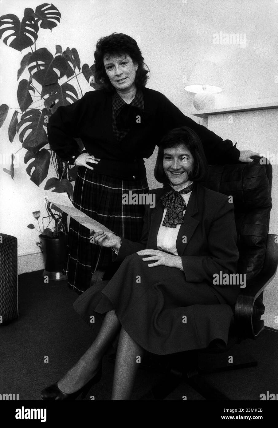 Ros Taylor December 1984 STV Weather Girl TV Presenter also fully ...