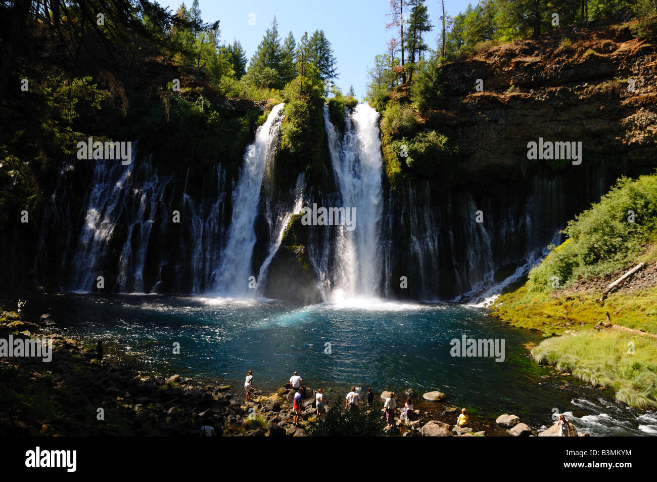 Burney Falls. McArthur-Burney Falls Memorial State Park, California ...