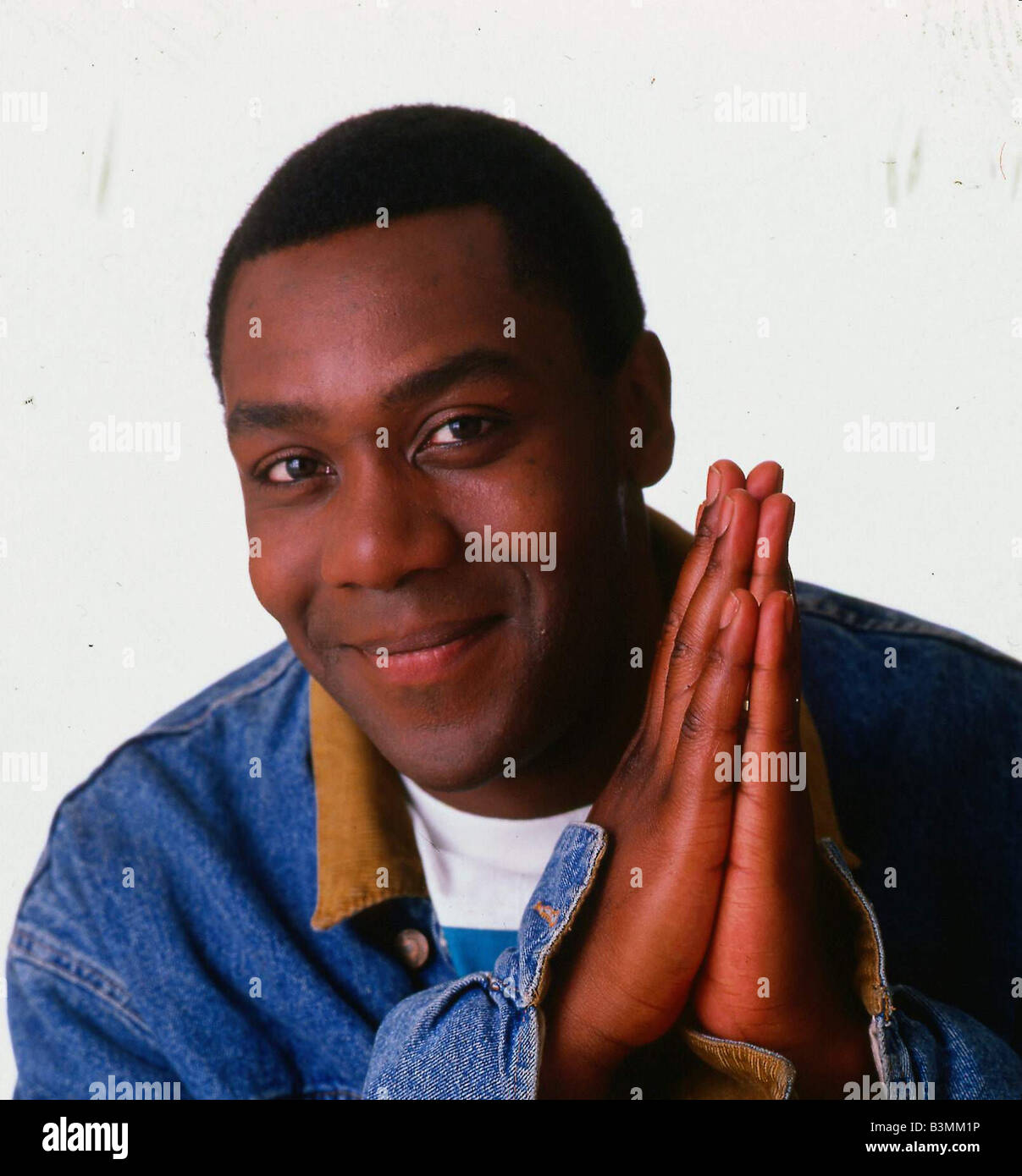 Lenny Henry comedian October 1988 mirrorpix Stock Photo - Alamy