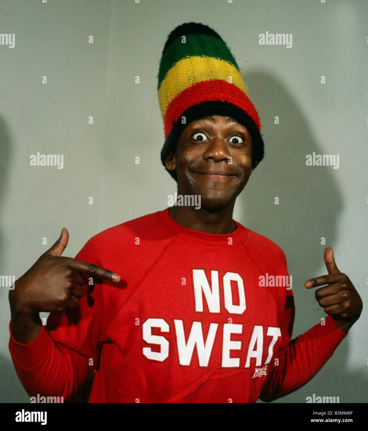 Lenny Henry British comedian June 1981 Stock Photo - Alamy