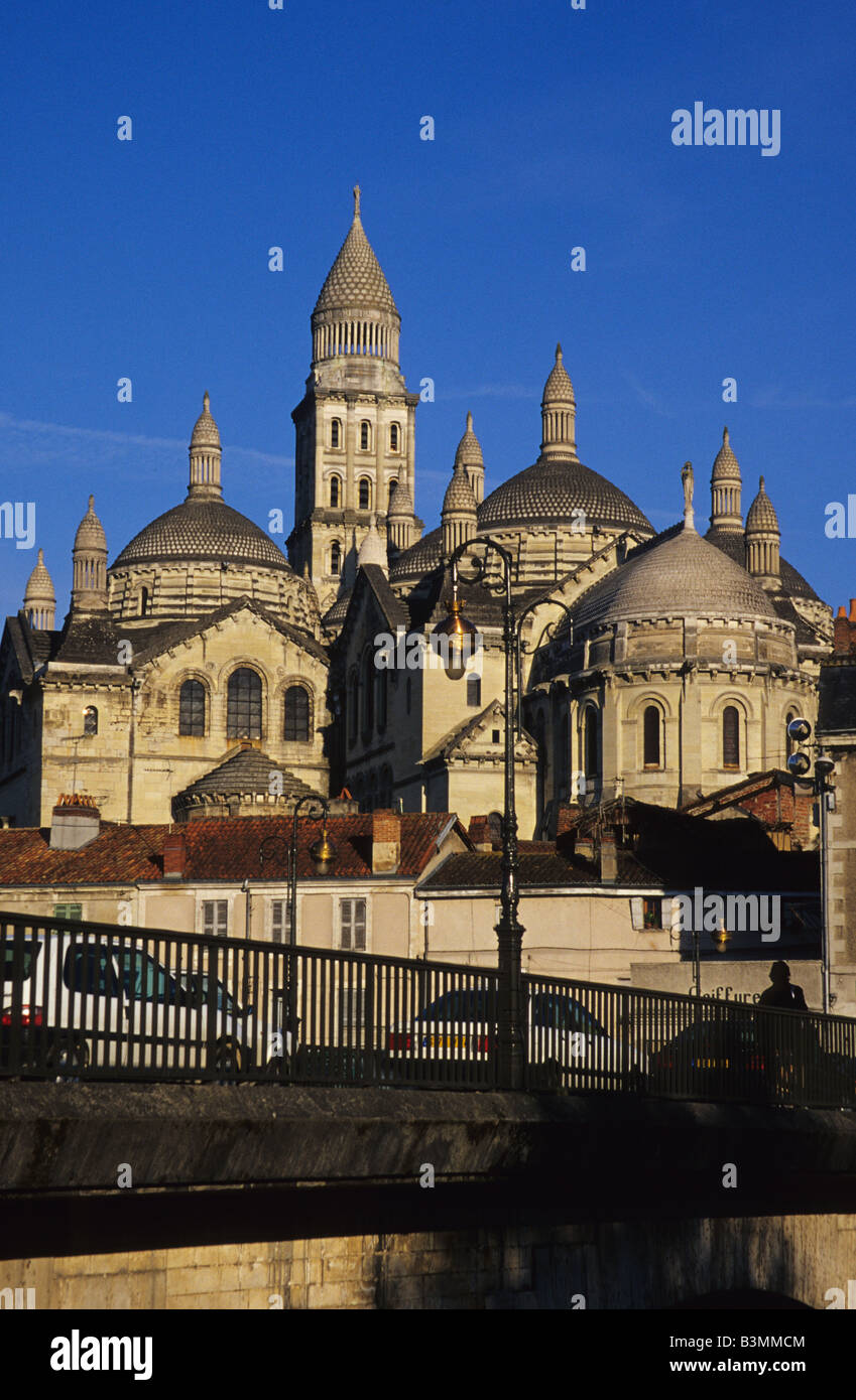 France Dordogne Perigueux Cathedrale St Front in Perigueux South West ...