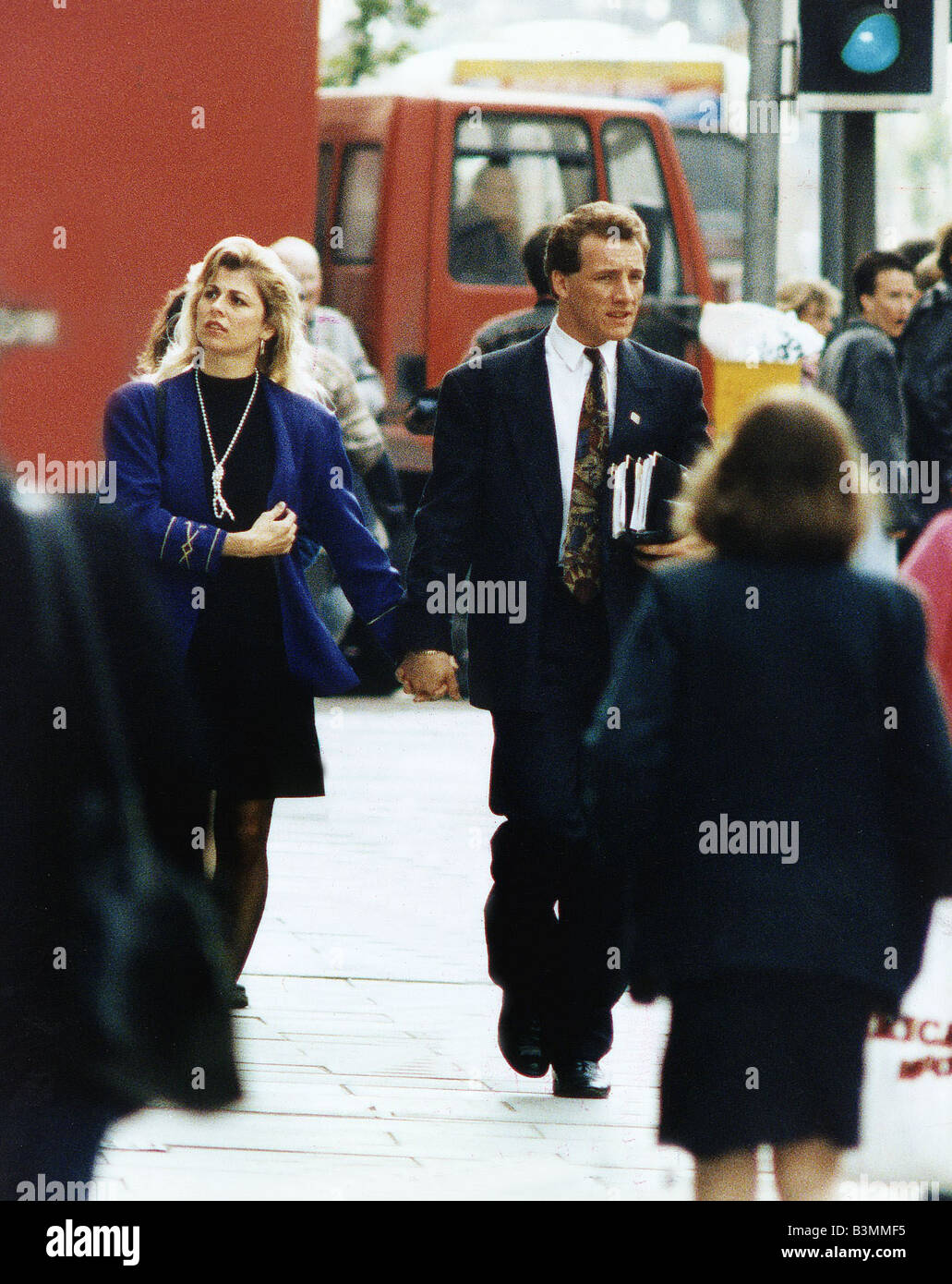 Suzanne Dando TV presenter and Former Gymnast walks with her boyfriend ...