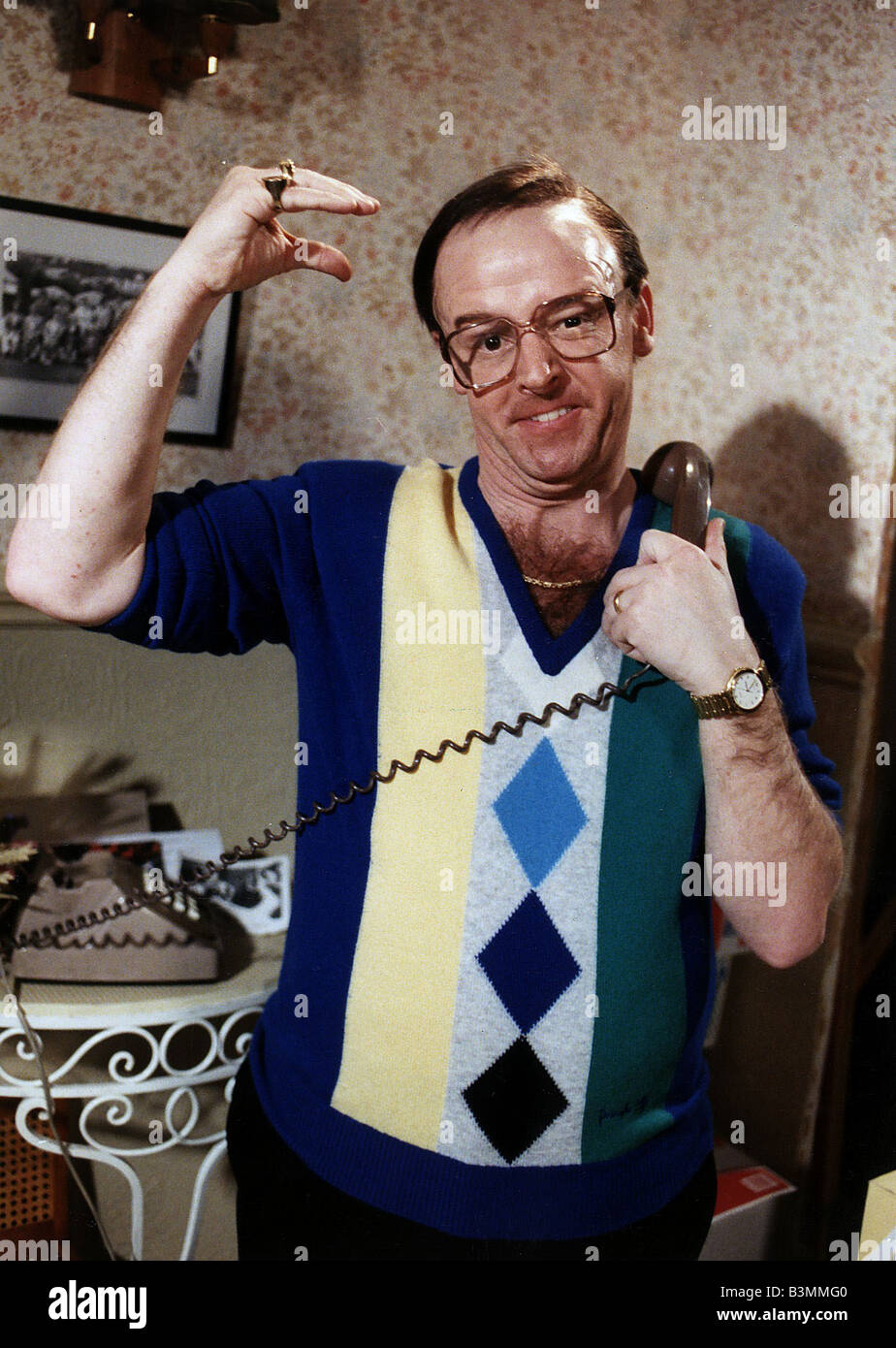 Les Dennis Comedian and TV presenter in one of his many roles dressed ...