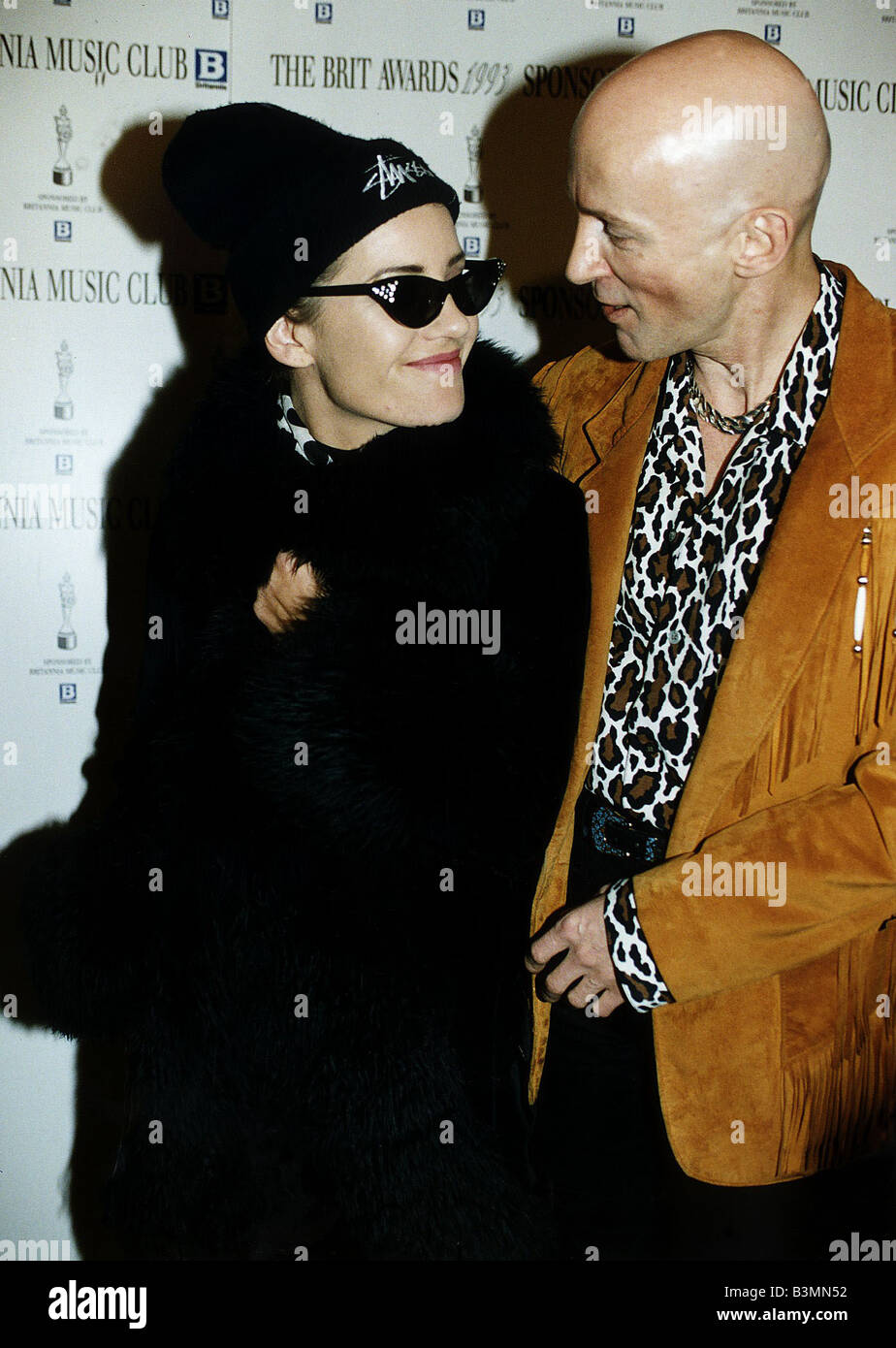 Shakespear s Sister pop group singer Siobhan Fahey with Richard OBrien ...