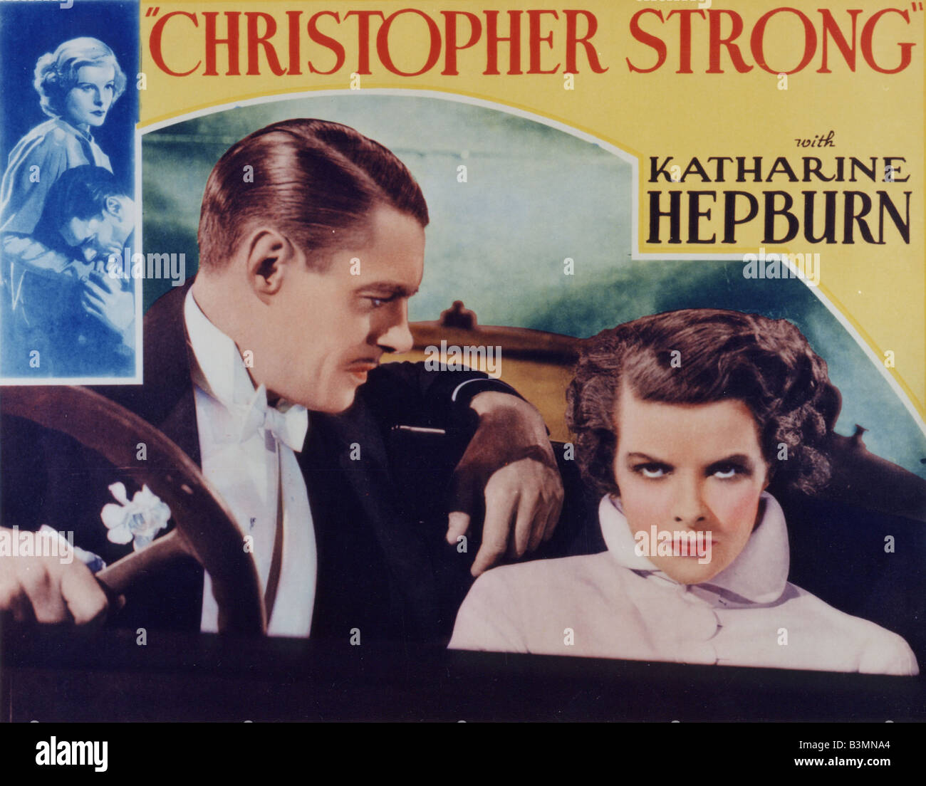 CHRISTOPHER STRONG 1933 RKO film with Katherine Hepburn and Colin Clive ...