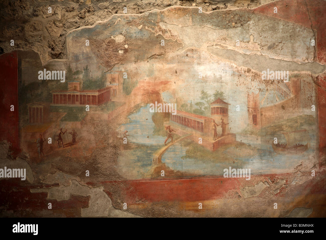 Pompeii Mural Fresco Stock Photos & Pompeii Mural Fresco Stock Images ...