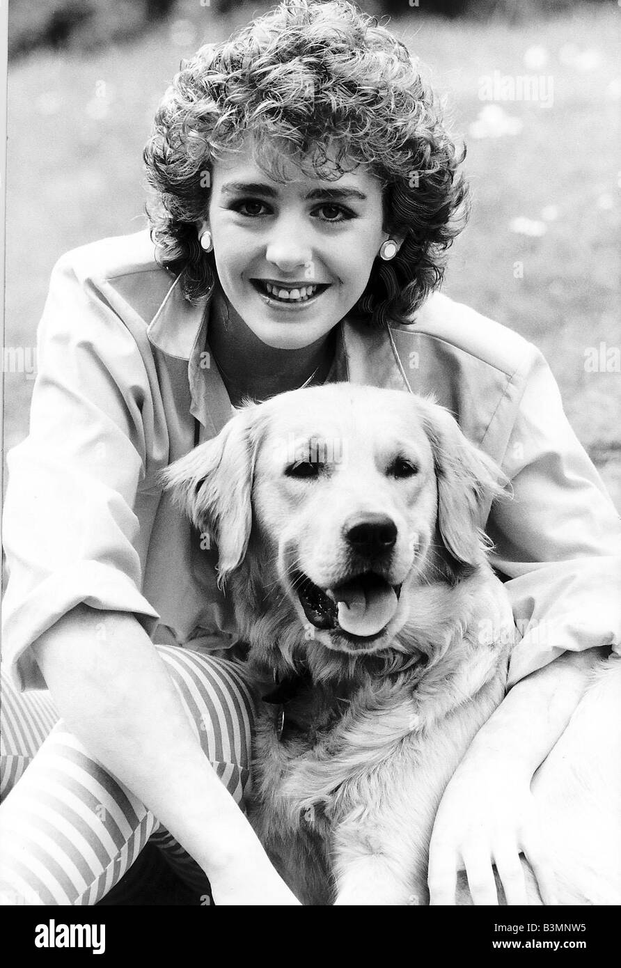 Yvette Fielding tv presenter formerly of Blue Peter Stock Photo - Alamy