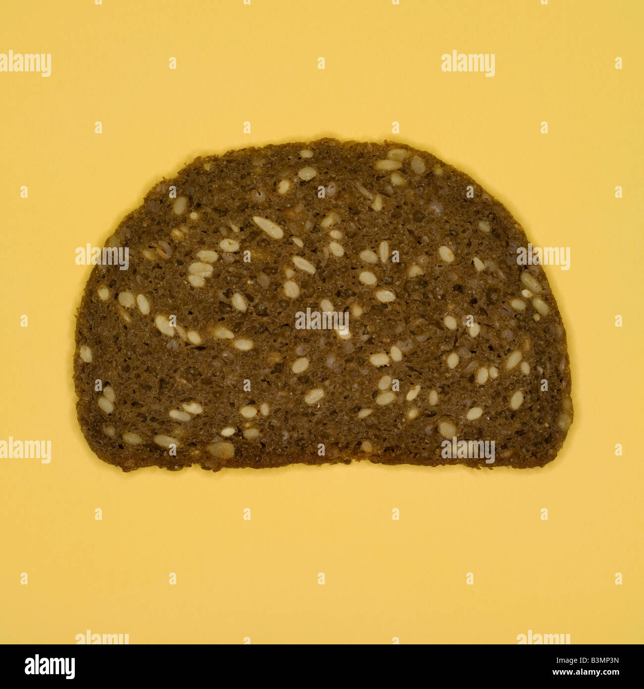 Slice of bread, elevated view Stock Photo - Alamy