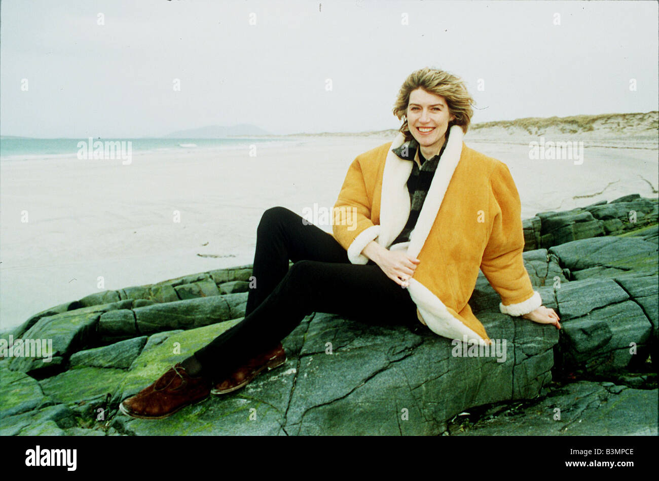 Selina Scott TV Presenter Stock Photo - Alamy
