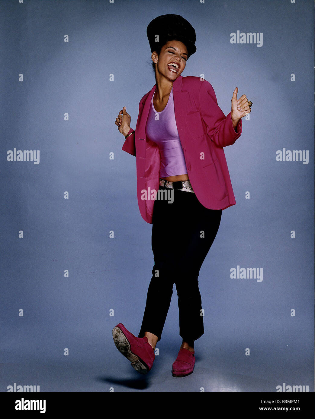 EFUA TV Presenter Singer Stock Photo - Alamy
