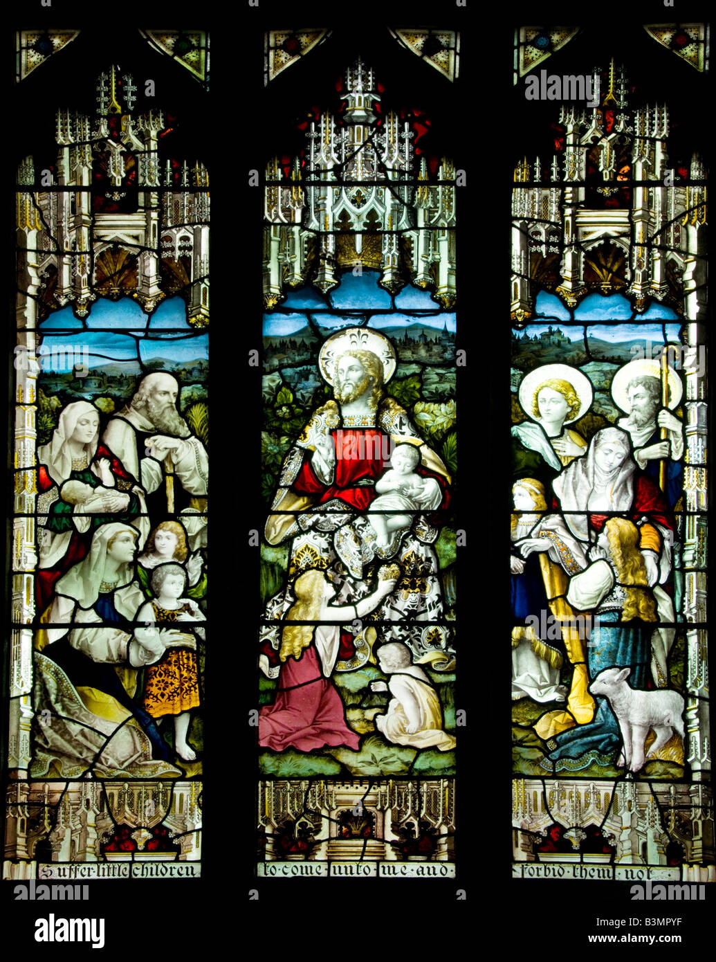 Flemish stained glass hi-res stock photography and images - Alamy