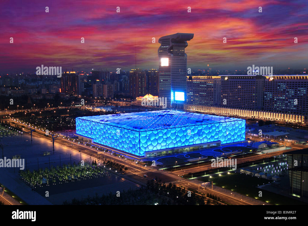 National Aquatics Center,Beijing,China Stock Photo - Alamy