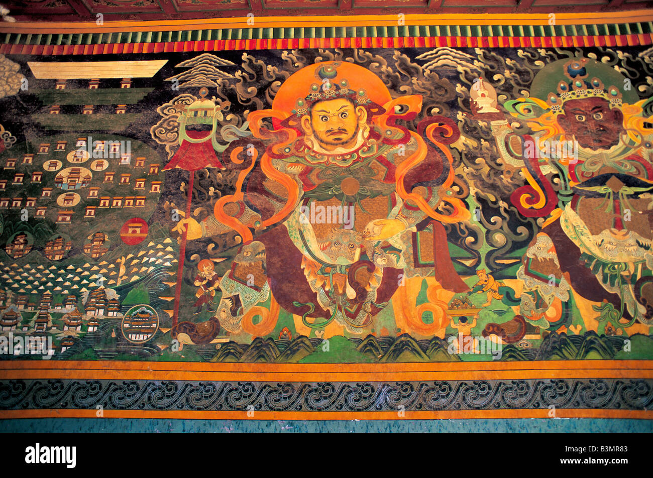 Chinese buddhist mural hi-res stock photography and images - Alamy