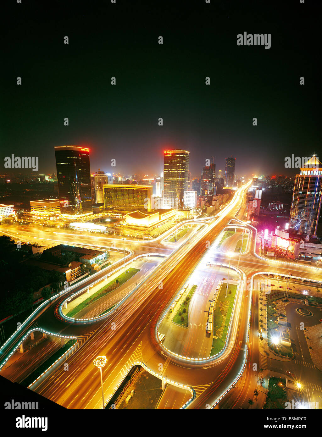 Night In Beijing,China Stock Photo - Alamy
