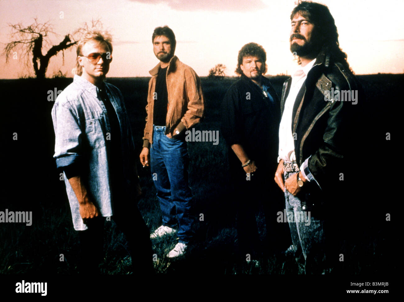 ALABAMA US rock group Stock Photo - Alamy