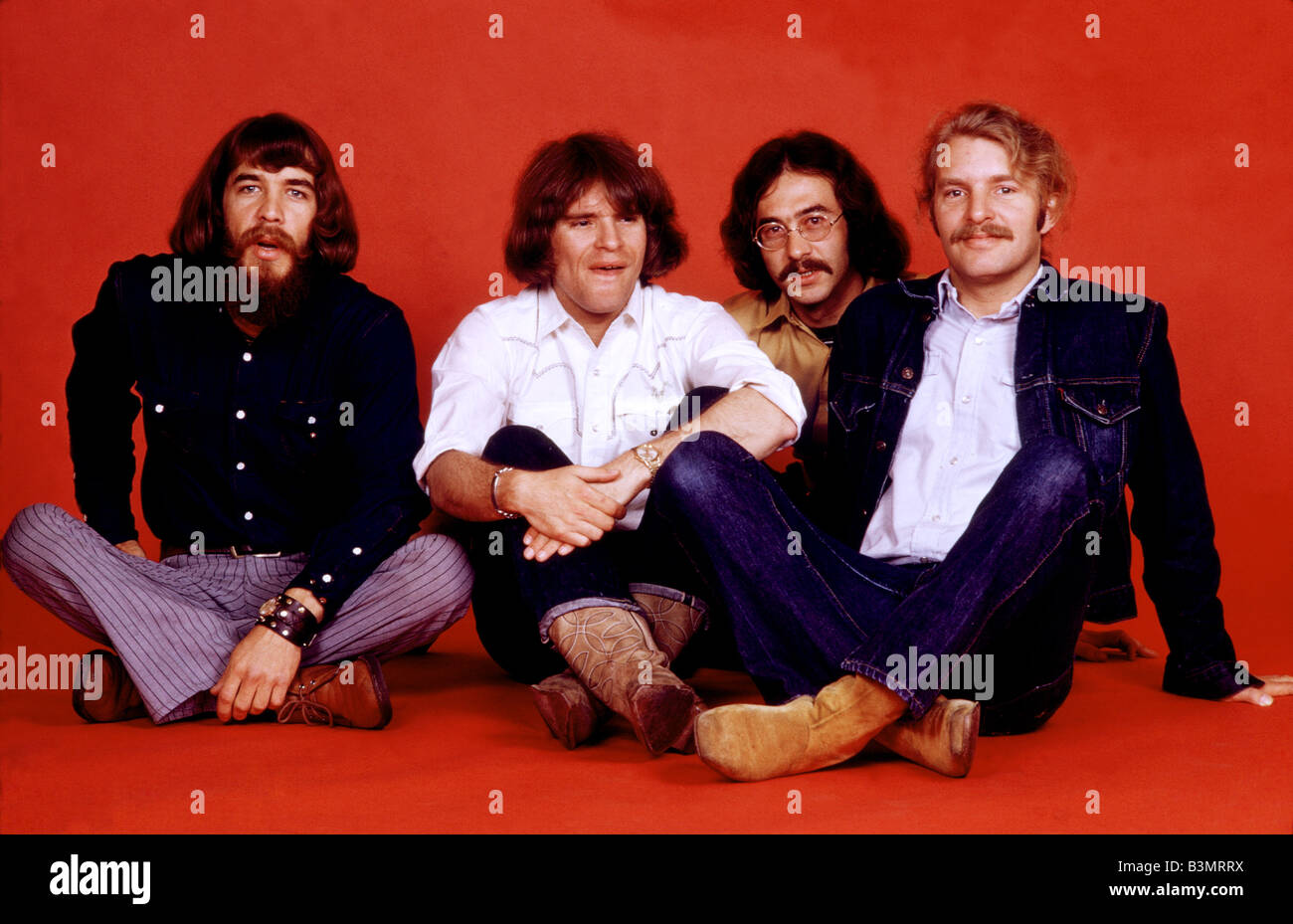CREEDENCE CLEARWATER REVIVAL US pop group in April 1970 - see ...