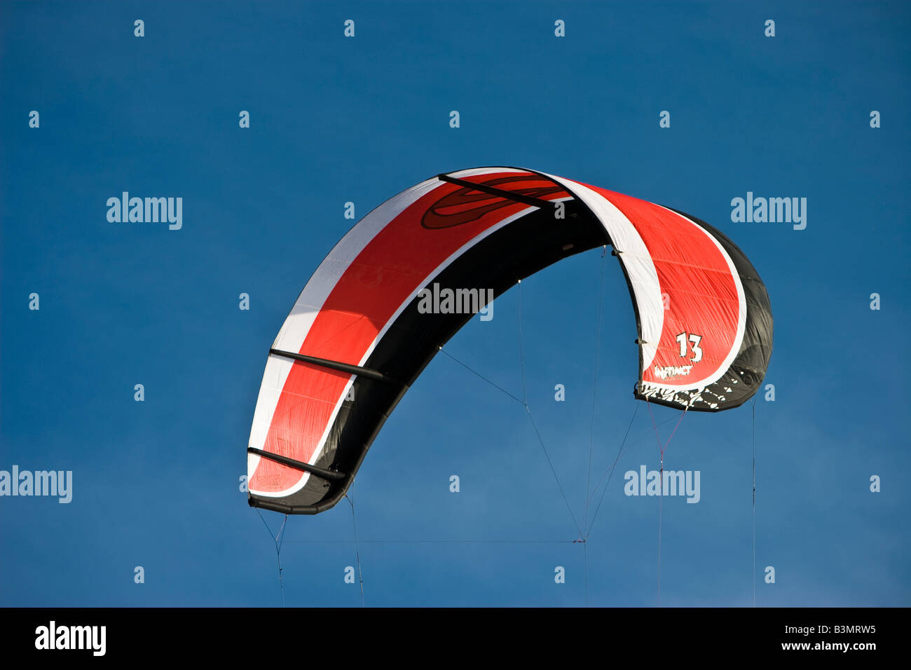 Kites fly on the beach at St Peter Ording Schleswig Holstein North ...