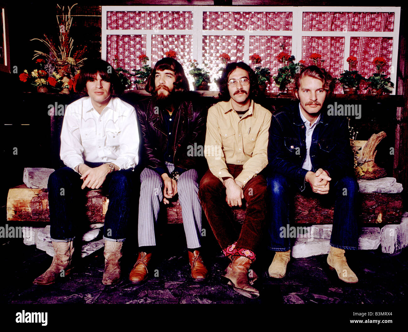 CREEDENCE CLEARWATER REVIVAL US pop group in April 1970 - see ...