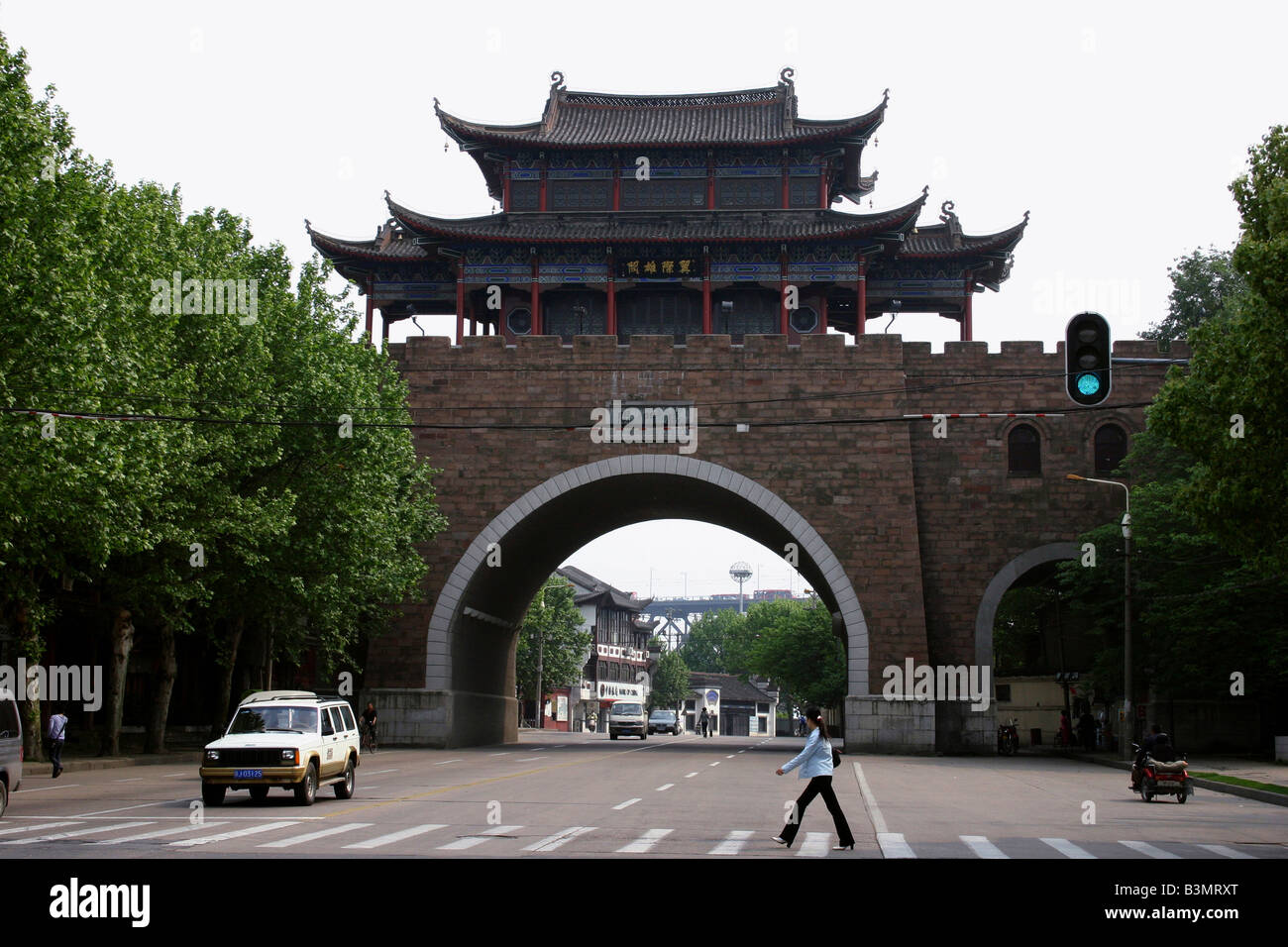 Ancient City Gate Of Wuhan,China Stock Photo - Alamy