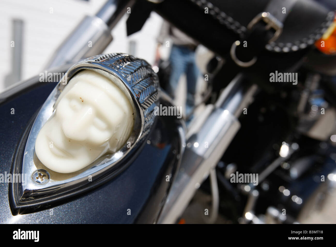 Indian motorcycle chopper motor bike Stock Photo - Alamy