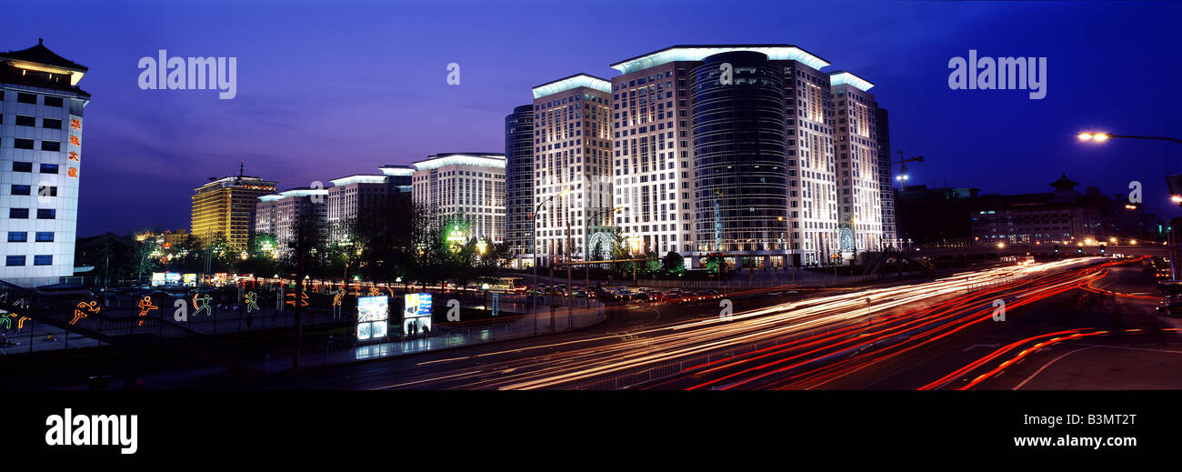 Eastern And New World,Beijing,China Stock Photo - Alamy