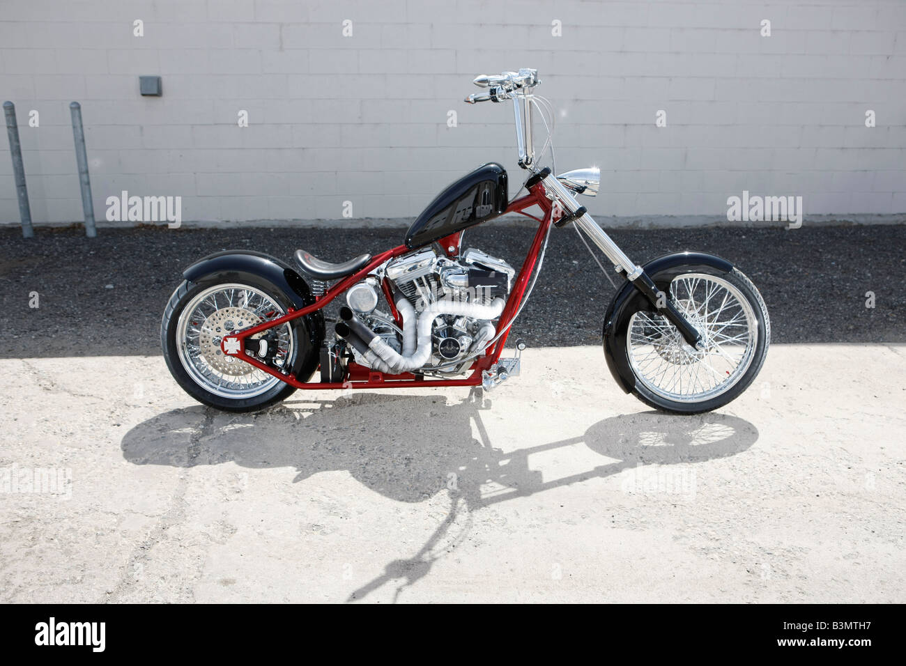 Custom motorcycle chopper hi-res stock photography and images - Alamy