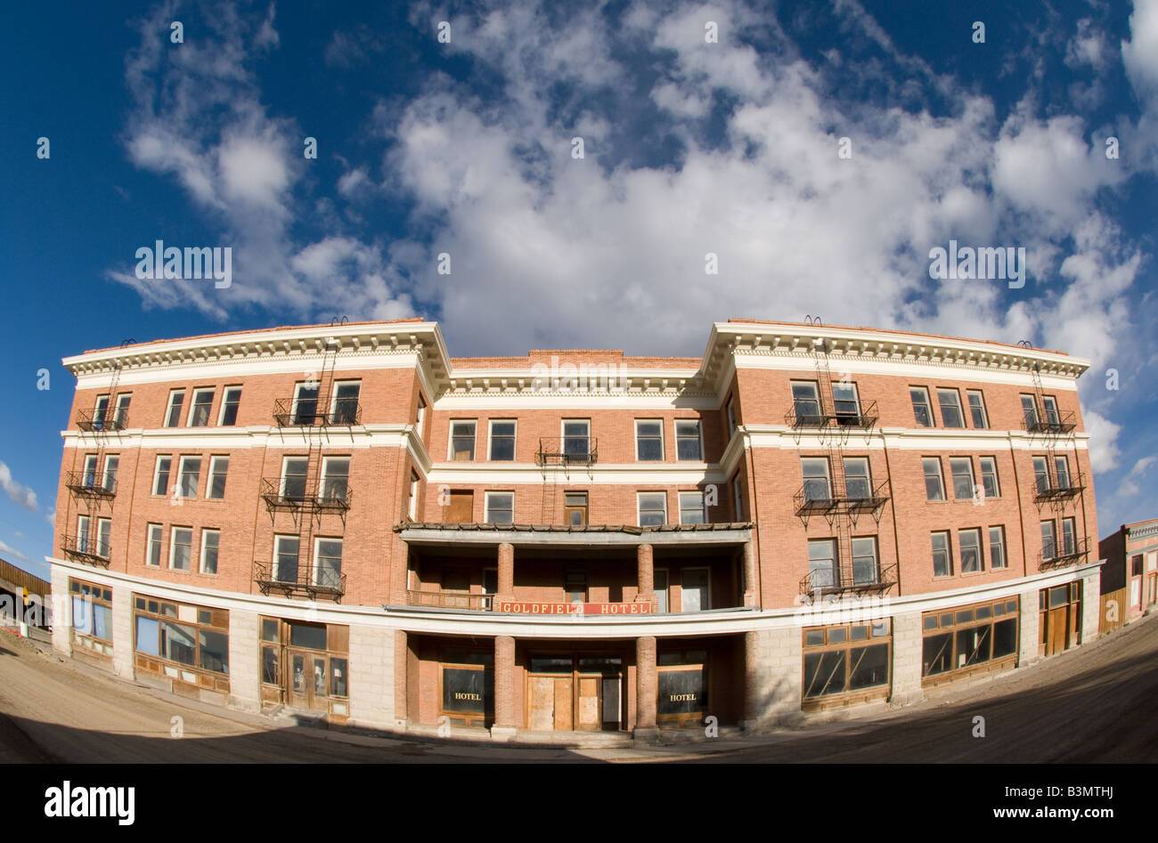 Goldfield Hotel, Goldfield Nevada. Opened in 1908 when Goldfield had a ...