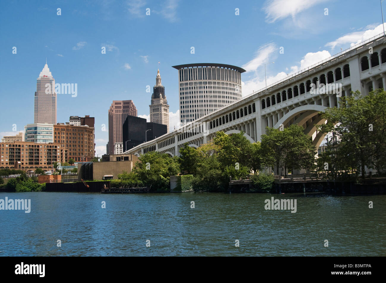 Cleveland ohio canal hi-res stock photography and images - Alamy