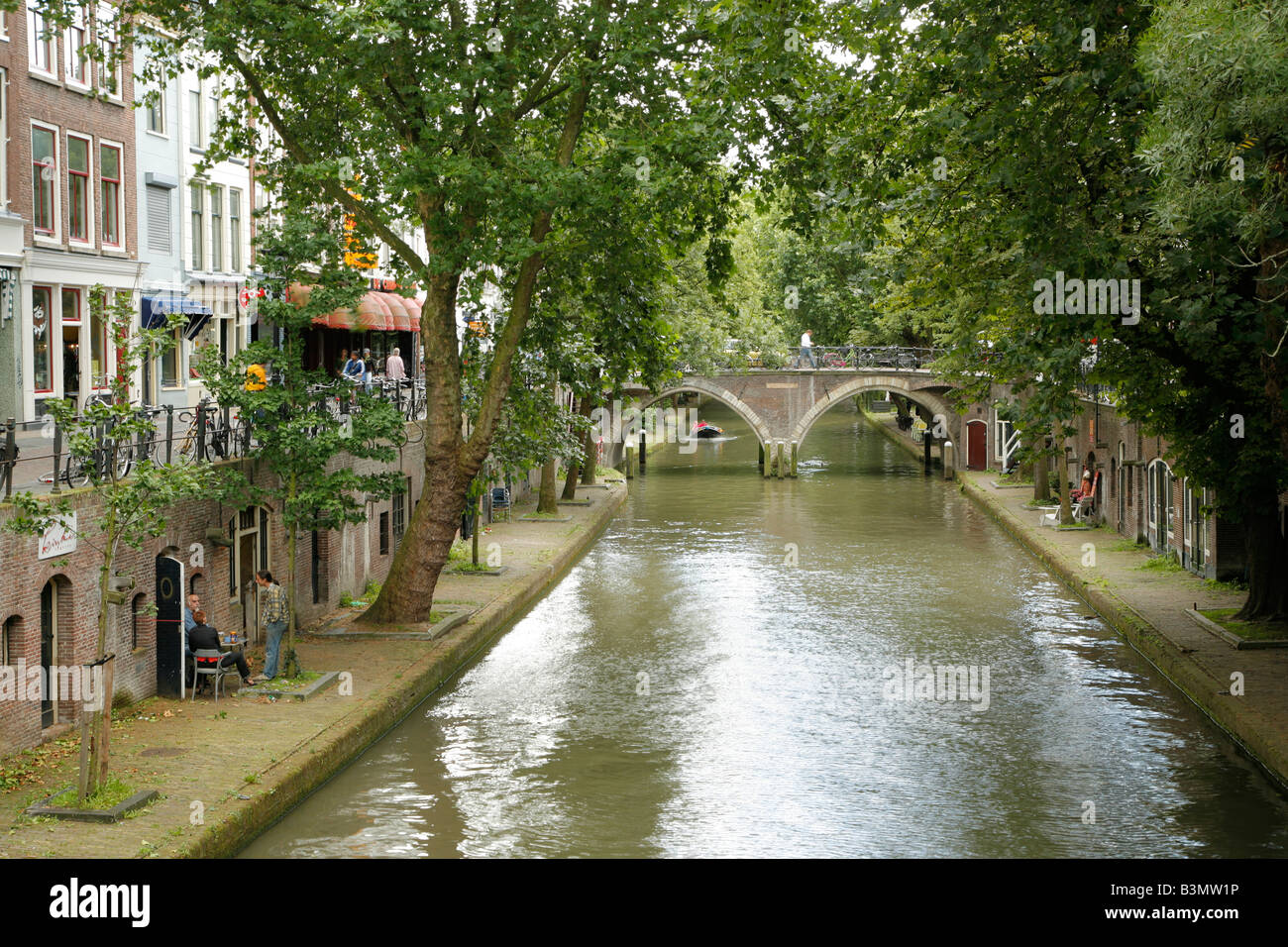 Utrecht canal bridge hi-res stock photography and images - Alamy