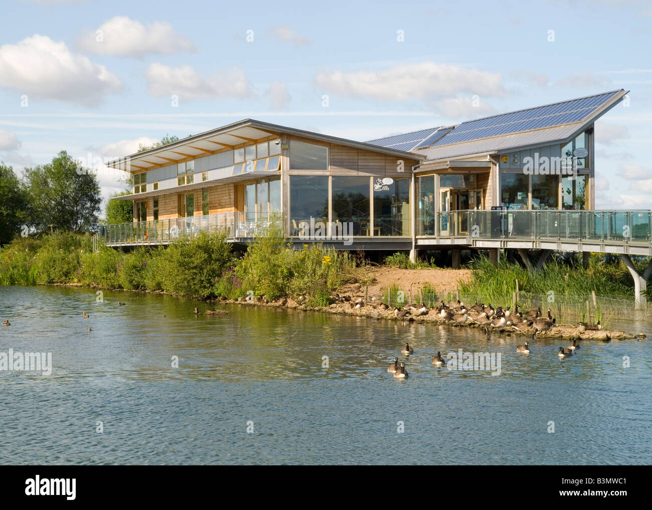The Visitors Centre at Attenborough Nature Reserve, Beeston ...
