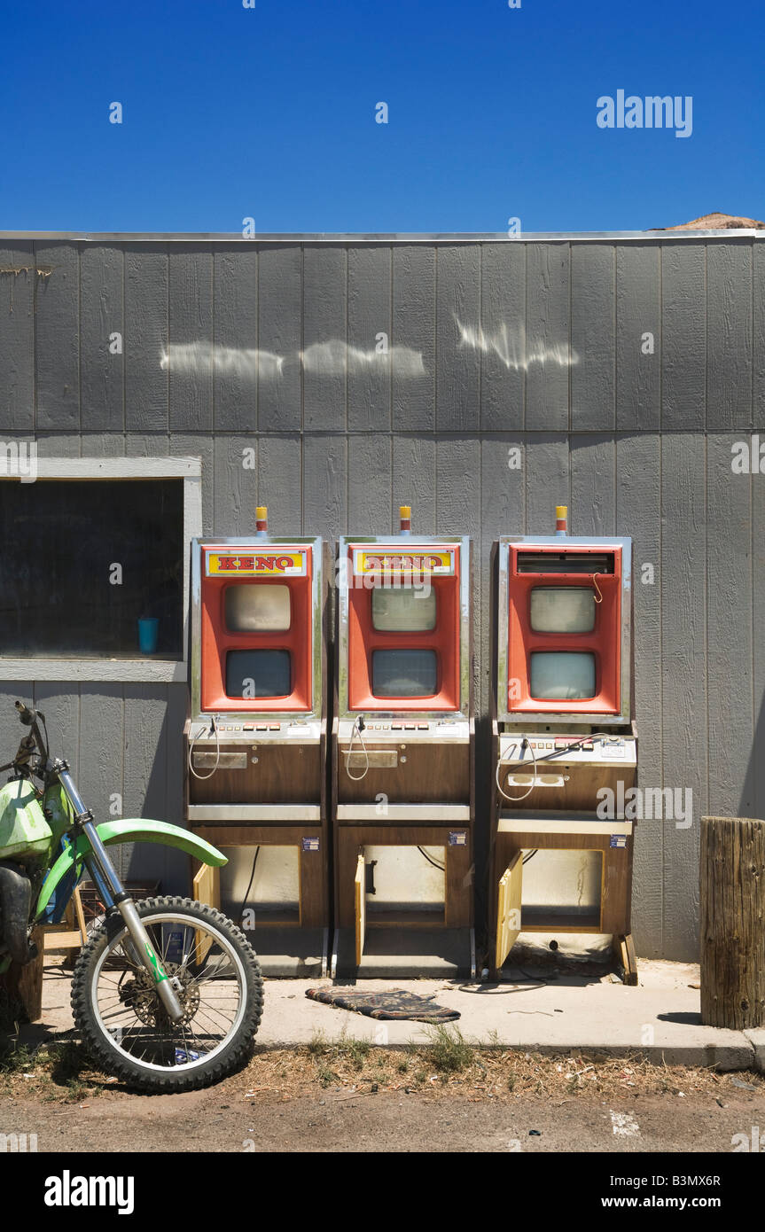 Out of order arcade game machines Stock Photo - Alamy