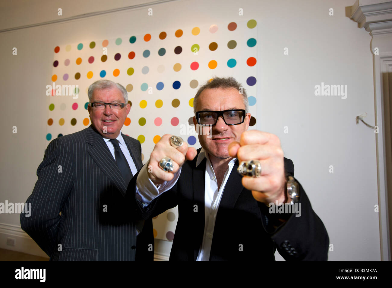 Frank dunphy damien hirst hi-res stock photography and images - Alamy