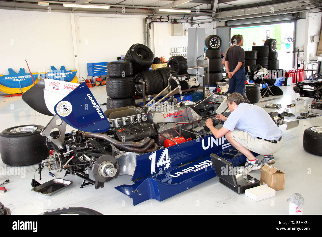 Silverston classic car racing Stock Photo - Alamy