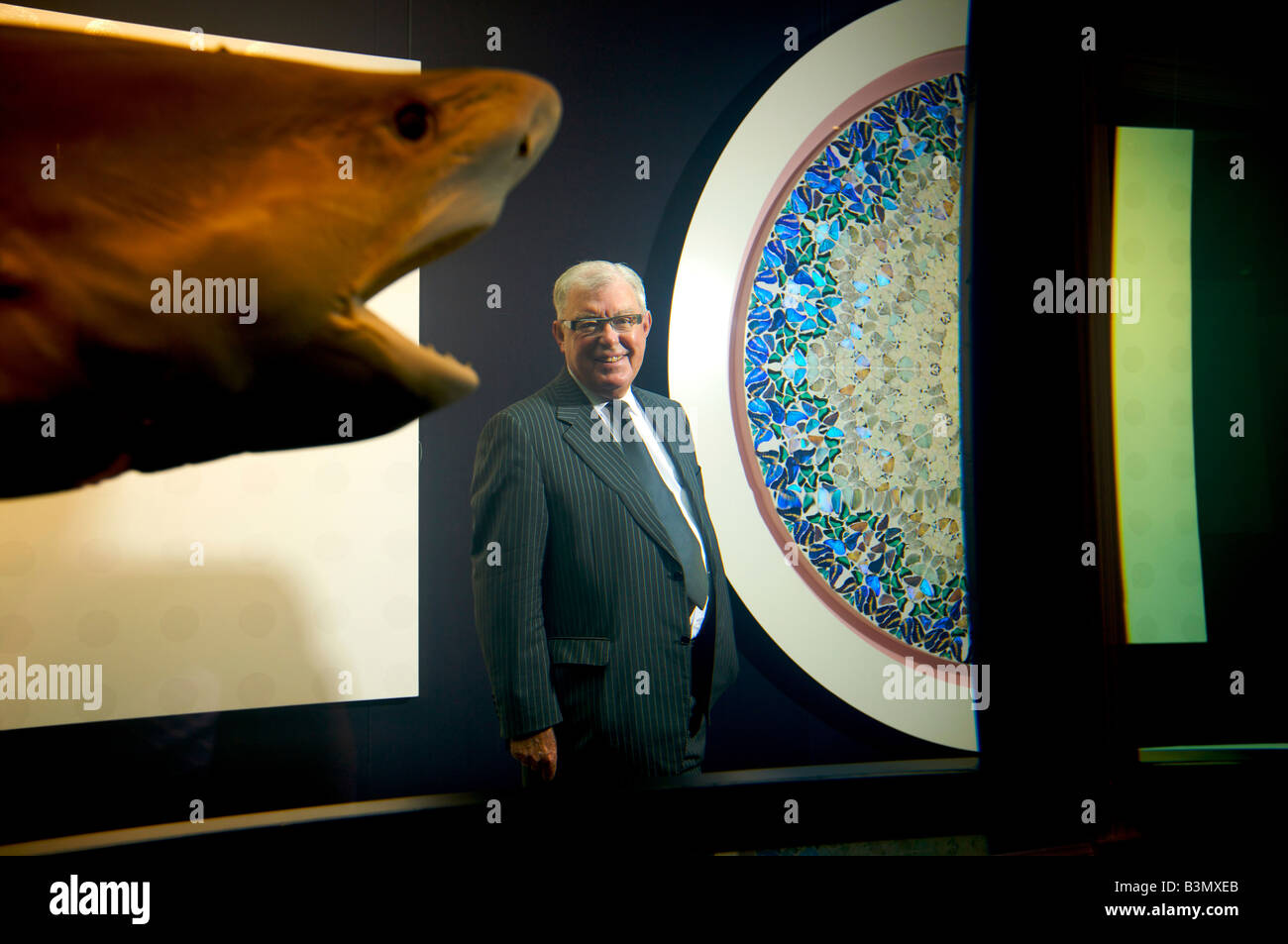 Frank Dunphy who is the business manager for the British artist Damien ...