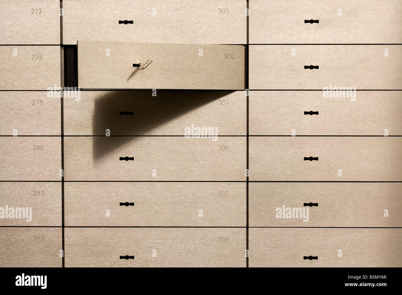 Safety deposit box hi-res stock photography and images - Alamy