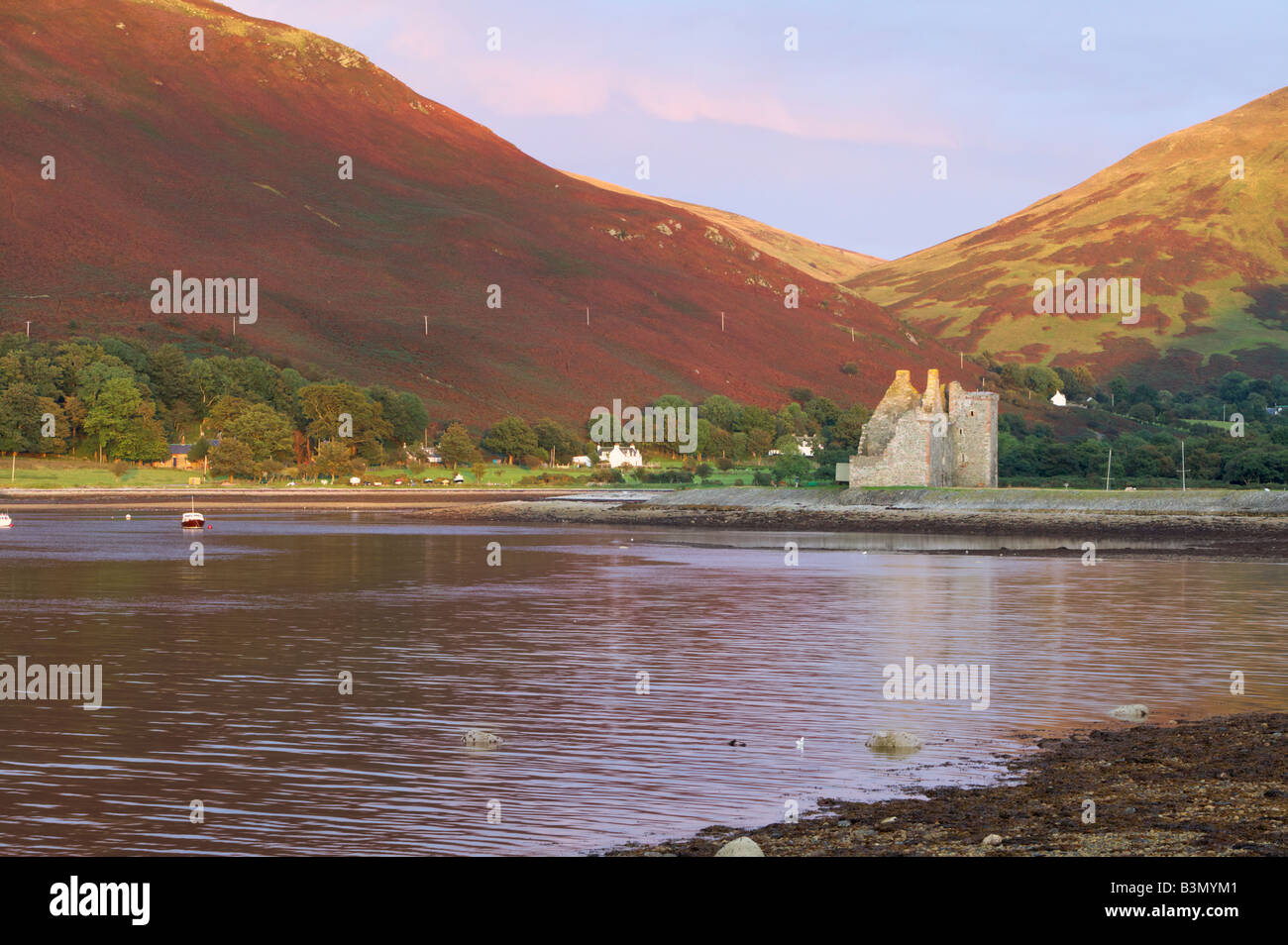 Lochranza Castle, Lochranza, Isle of Arran, North Ayrshire, Scotland ...