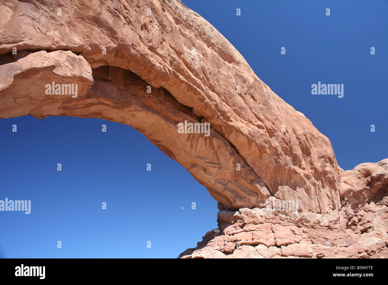 window arch arches national park utah Stock Photo - Alamy